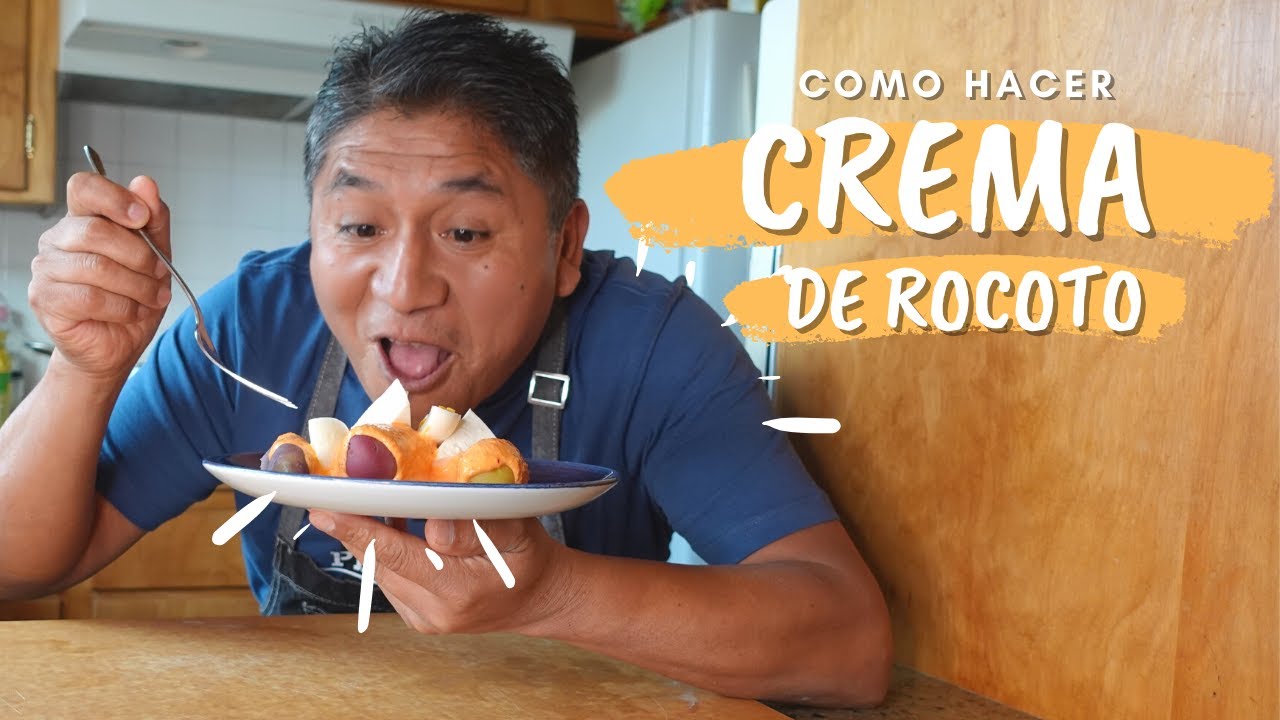 Crema de Rocoto Receta Peruana en tu Mesa | 2024